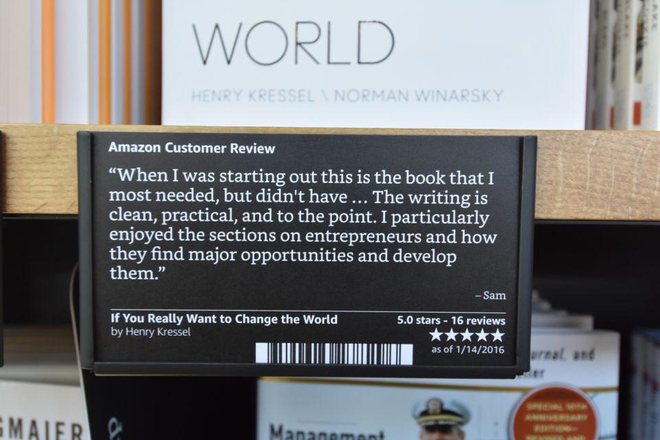 Amazon Books, Seattle | Echochamber