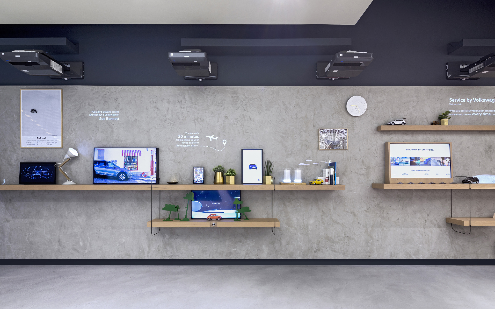 Volkswagen Showroom Store, Birmingham, UK | Echochamber