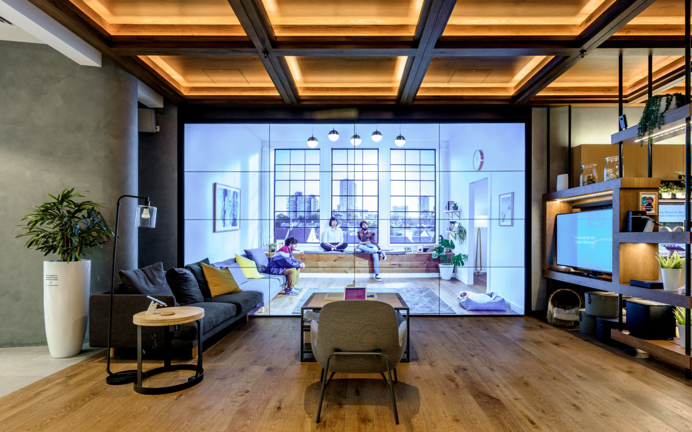 Optus 'Yes' flagship, Sydney | Echochamber